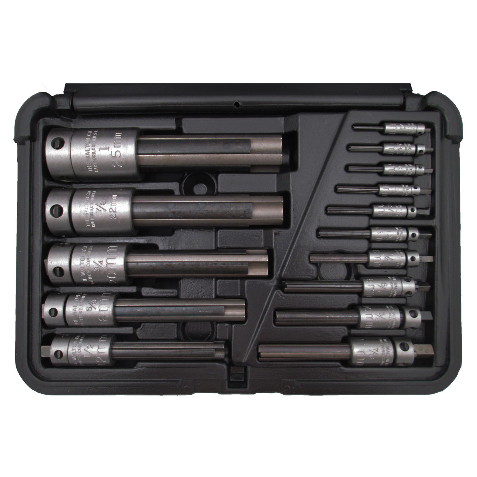 Walton 18015 15 Piece Multi Flute Tap Extractor Set - Mechanics Tools ...