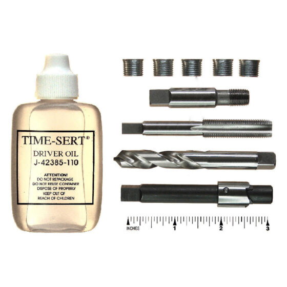Time-Sert 0127 1/8-27 Taper Pipe Thread Repair Kit - Mechanics Tools & Bits